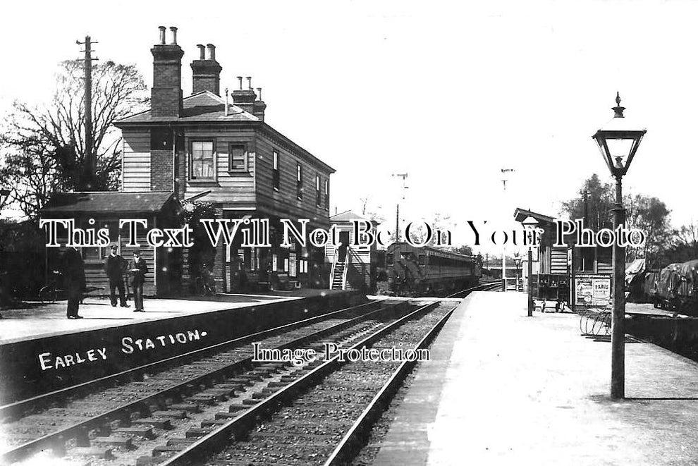 BK 2283 - Earley Railway Station, Berkshire c1910 – JB Archive