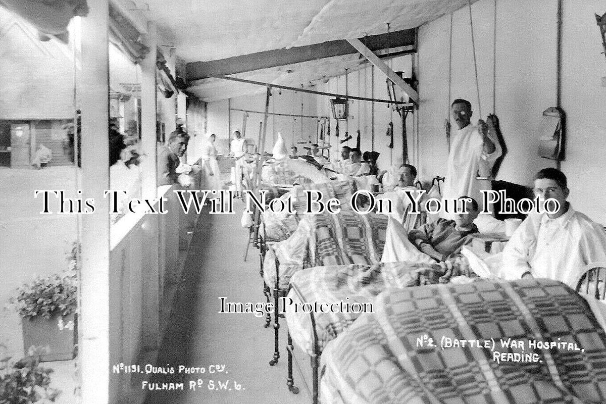 BK 2528 - No2 Battle War Hospital, Reading, Berkshire WW1 – JB Archive