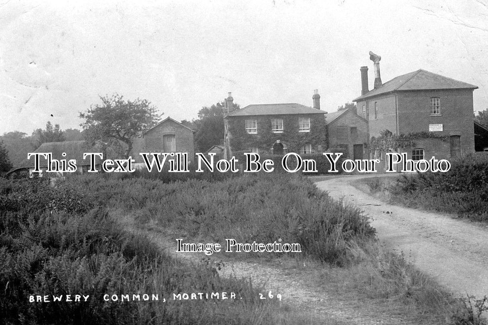 BK 253 - Brewery Common, Mortimer Common, Berkshire c1908 – JB Archive