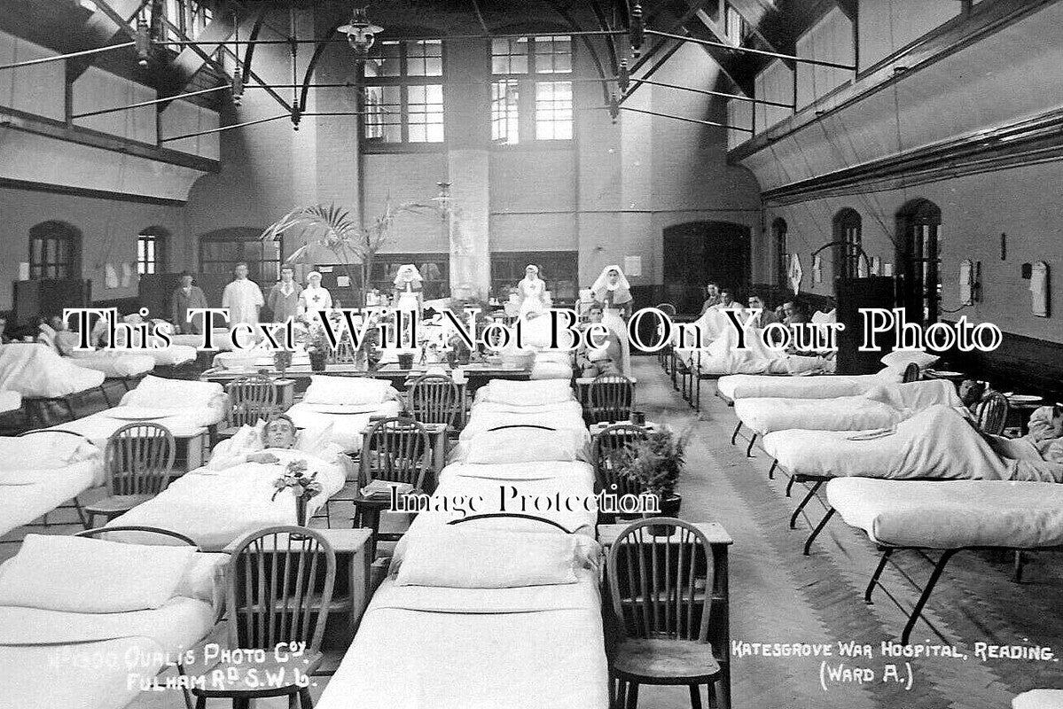 BK 2778 - Katesgrove Military War Hospital, Reading, Berkshire WW1 – JB ...