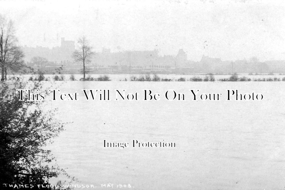 BK 810 - Thames Flood, Windsor, Berkshire 1908 – JB Archive