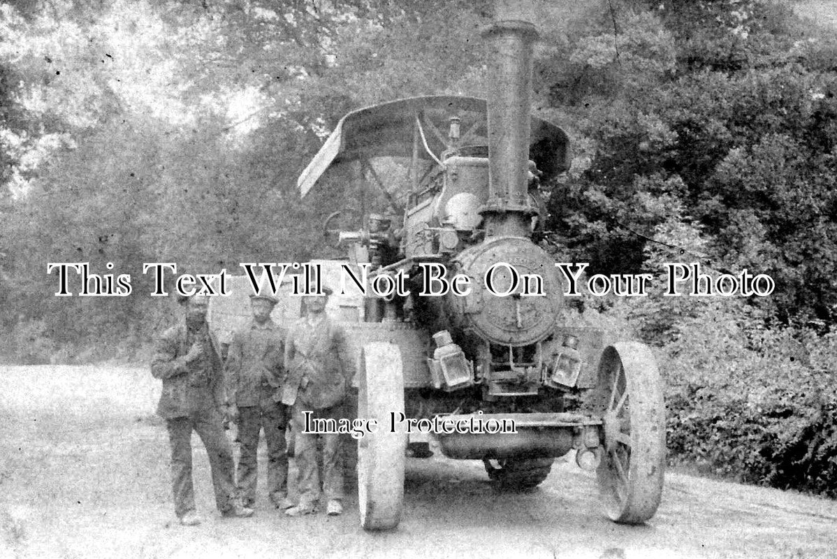 BK 834 - Fowler Road Loco, Traction Engine, Reading, Berkshire – JB Archive
