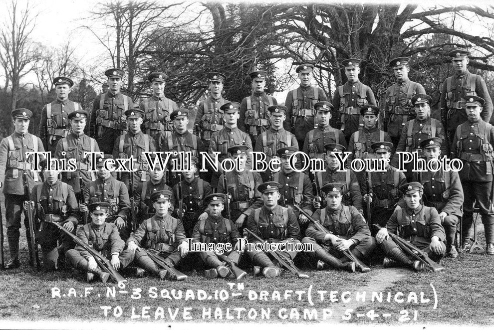BU 1129 - RAF Halton Camp Leavers N6 3 Squad, Buckinghamshire – JB Archive