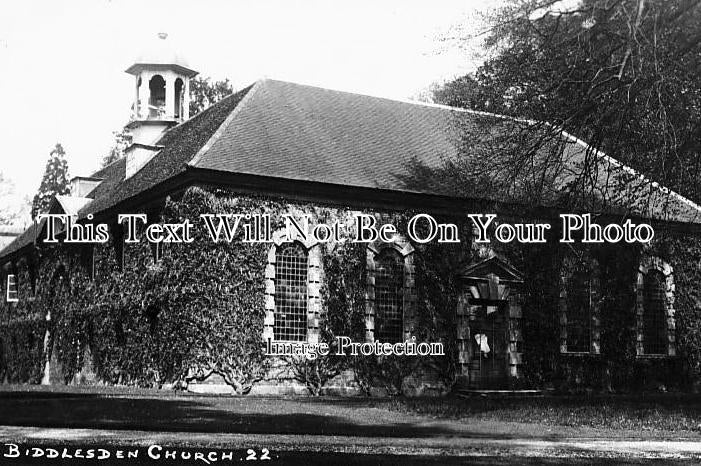 BU 113 - Biddlesden Church, Buckinghamshire c1930 – JB Archive
