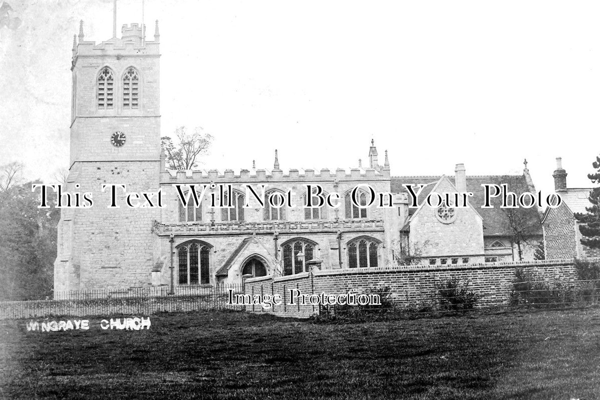 BU 1368 - The Church, Wingrave, Buckinghamshire c1905 – JB Archive