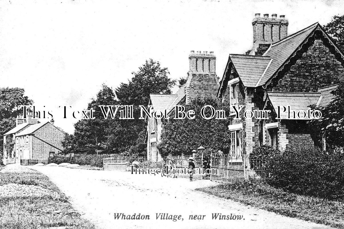 BU 1528 - Whaddon Village, Buckinghamshire – JB Archive