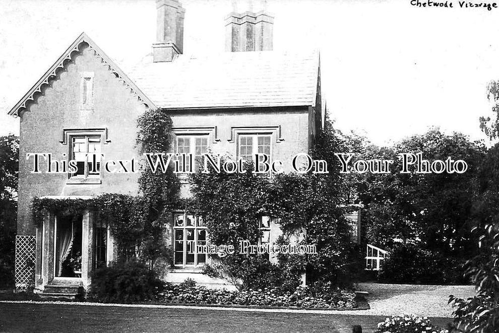 BU 1652 - Chetwode Vicarage, Buckinghamshire c1905 – JB Archive