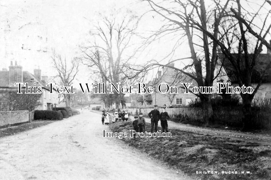 BU 172 - Chilton Village, Aylesbury Vale, Buckinghamshire c1905 – JB ...