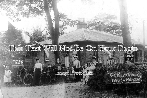 BU 1942 - Iver Heath Post Office, Buckinghamshire c1908 – JB Archive