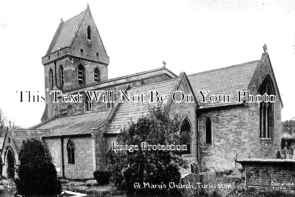 BU 1954 - St Marys Church, Turweston, Buckinghamshire – JB Archive