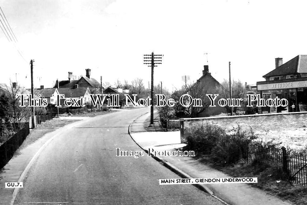 BU 1986 - Main Street, Grendon Underwood, Buckinghamshire – JB Archive