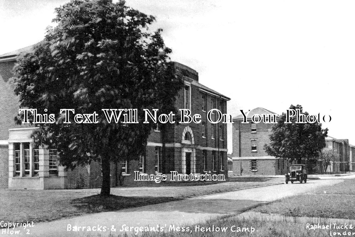 BU 2078 - Barracks & Sergeants Mess, Henlow Camp, Buckinghamshire – JB ...