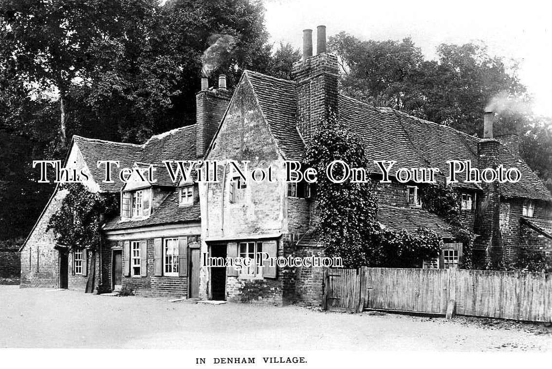 BU 2527 - Denham Village, Buckinghamshire c1912 – JB Archive