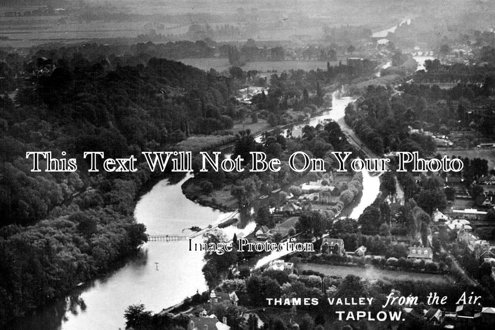 BU 490 - Taplow Thames Valley From The Air, Buckinghamshire – JB Archive
