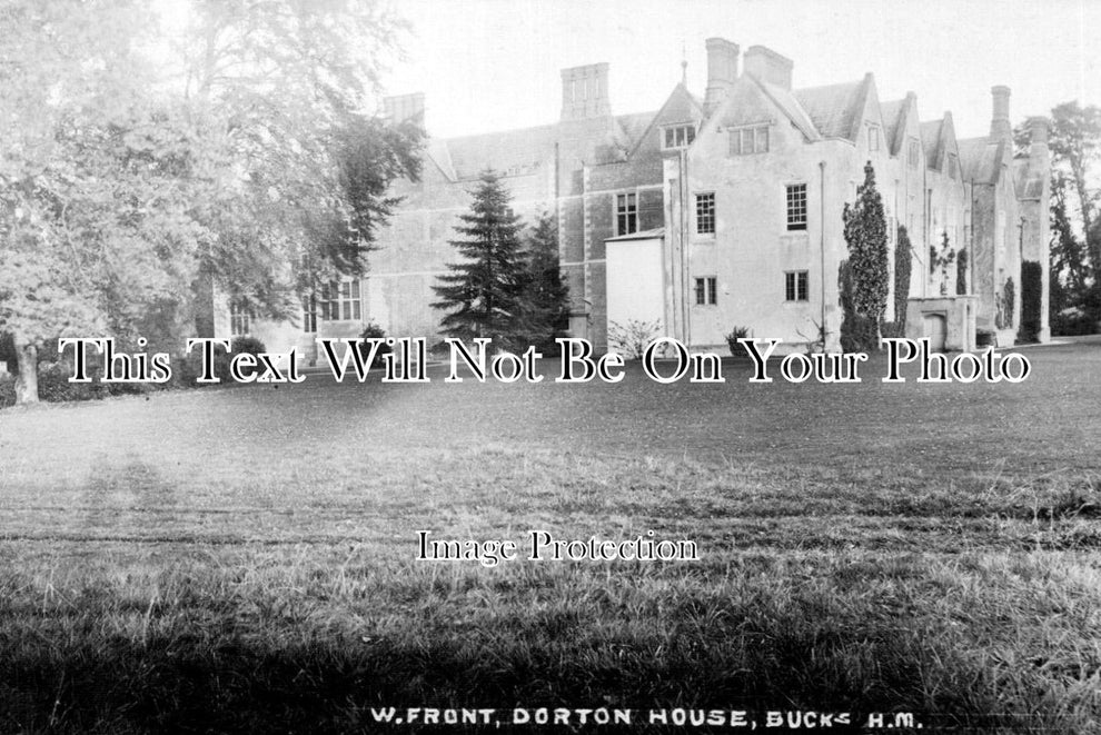 BU 541 - West Front, Dorton House, Dorton, Buckinghamshire – JB Archive