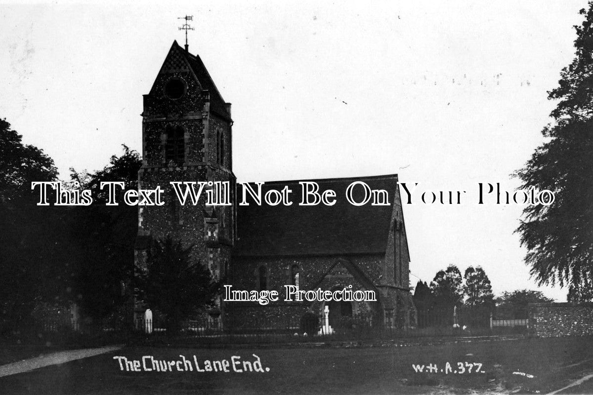 BU 64 - The Church, Lane End, Buckinghamshire c1914 – JB Archive