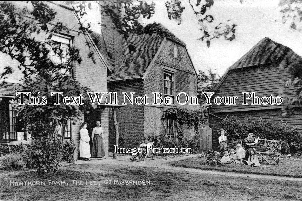 BU 68 - Hawthorn Farm, The Lee, Great Missenden, Buckinghamshire c1908 ...
