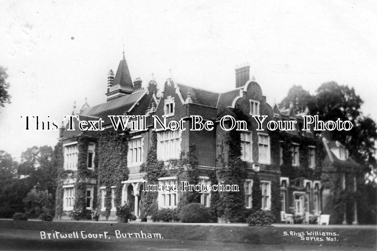 BU 682 - Britwell Court, Burnham, Buckinghamshire c1914 – JB Archive