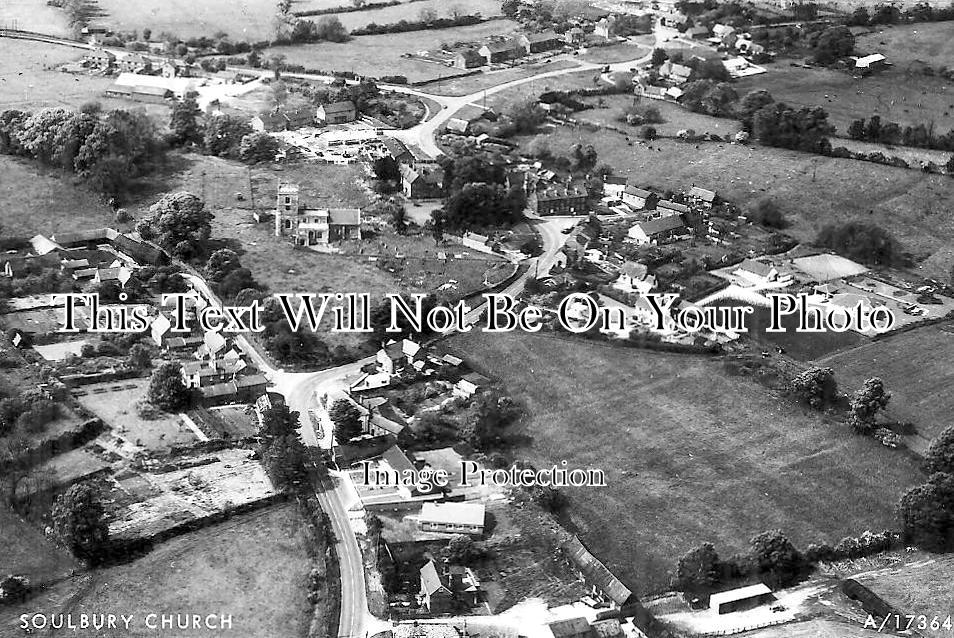 BU 848 - Aerial View Of Soulbury, Buckinghamshire – JB Archive