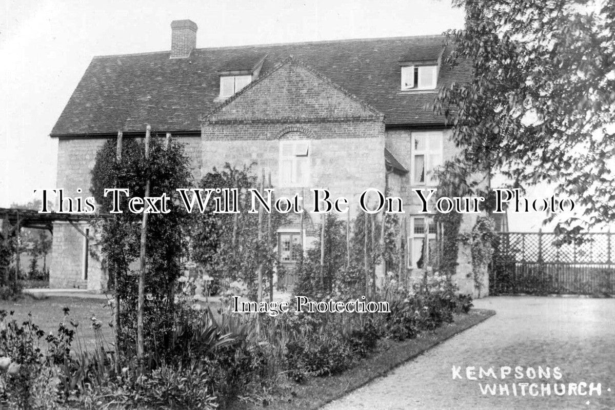 BU 89 - Kempsons Whitchurch, Buckinghamshire c1910 Home Of Lady Duthie ...