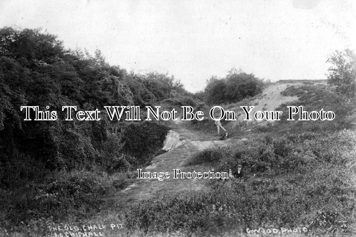 CA 11 - Old Chalk Pit, Great Chishill, Cambridgeshire c1910 – JB Archive