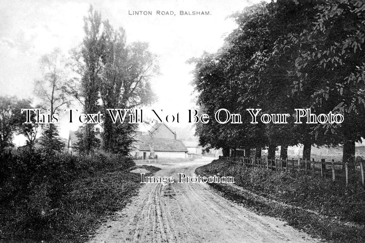 CA 1319 - Linton Road, Balsham, Cambridgeshire c1910 – JB Archive