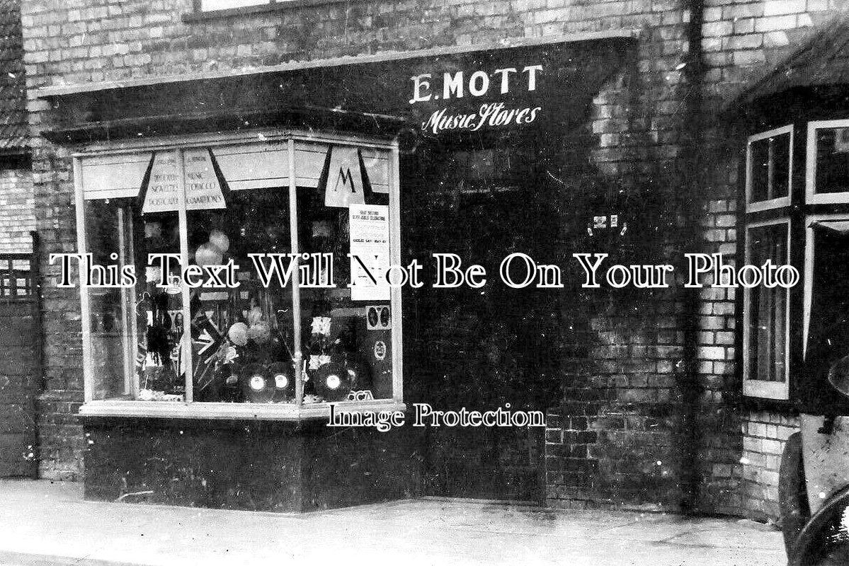 CA 1457 - E Mott Music Store Shop, Cambridge, Cambridgeshire – JB Archive
