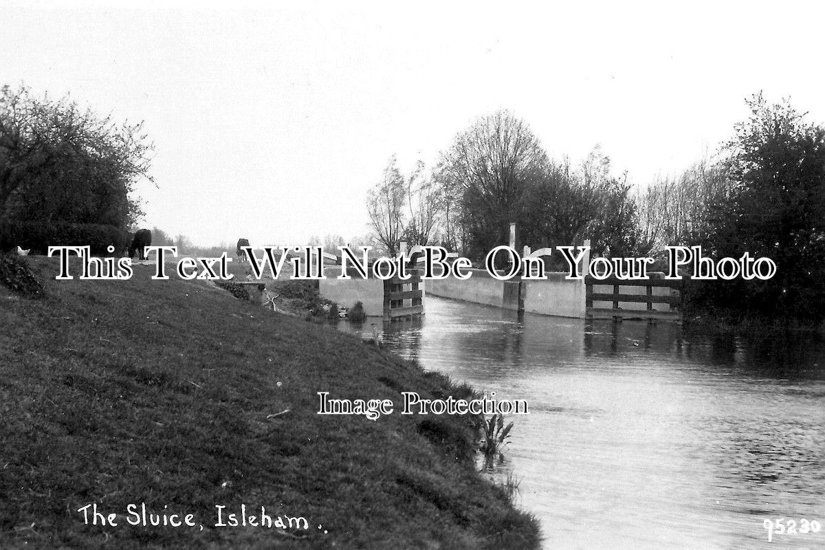 CA 423 - The Sluice Gates At Isleham Locks, Cambridgeshire – JB Archive