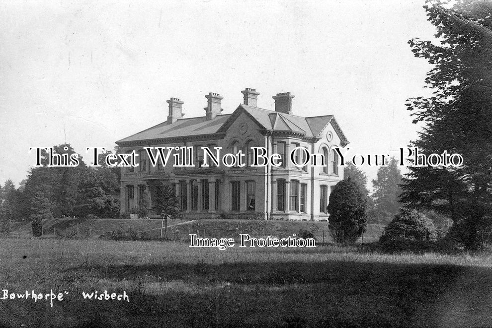 CA 452 - Bowthorpe Manor House, Wisbech, Cambridgeshire c1917 – JB Archive