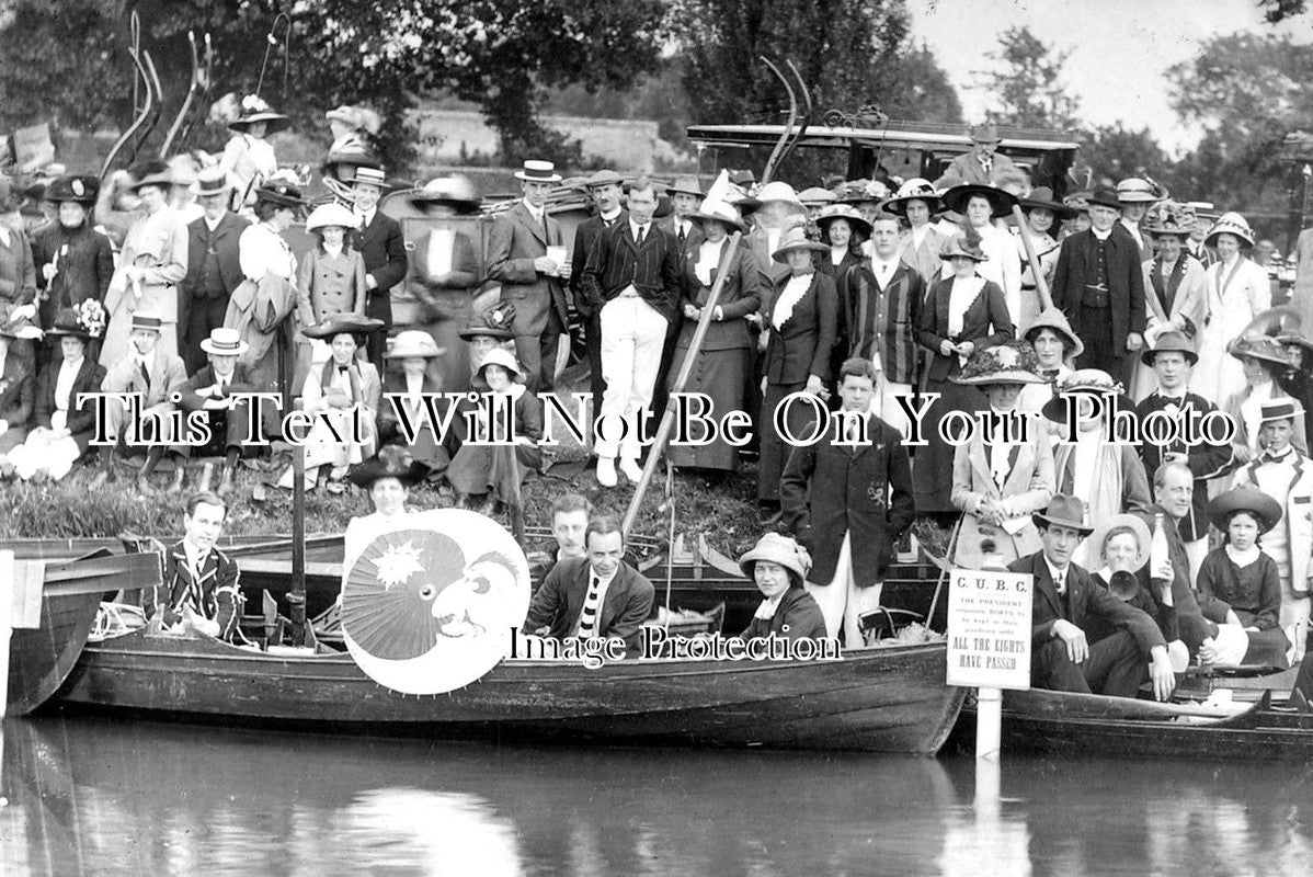 CA 537 - The May Races, Ditton Corner, Cambridge, Cambridgeshire c1912 ...