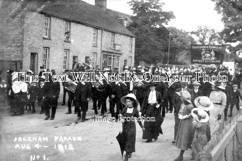 CA 716 - Isleham Parade, Cambridgeshire 1912 – JB Archive