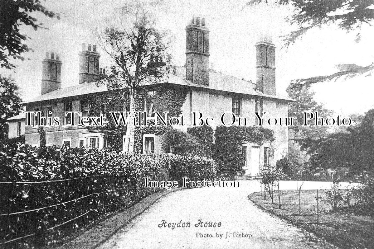 CA 811 - Heydonbury House, Heydon Lane, Royston Cambridgeshire c1907 ...