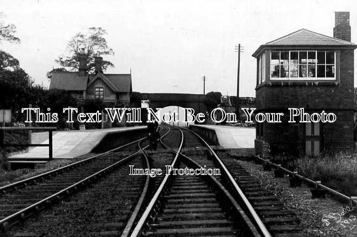 CH 123 - Norton Railway Station, Runcorn, Cheshire c1913 – JB Archive