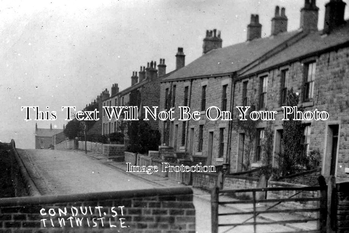 CH 1263 - Conduit Street, Tintwistle, Cheshire – JB Archive