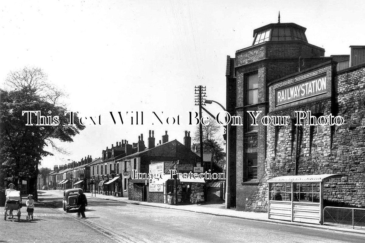 CH 1294 - Romiley Railway Station, Stockport Road, Cheshire – JB Archive