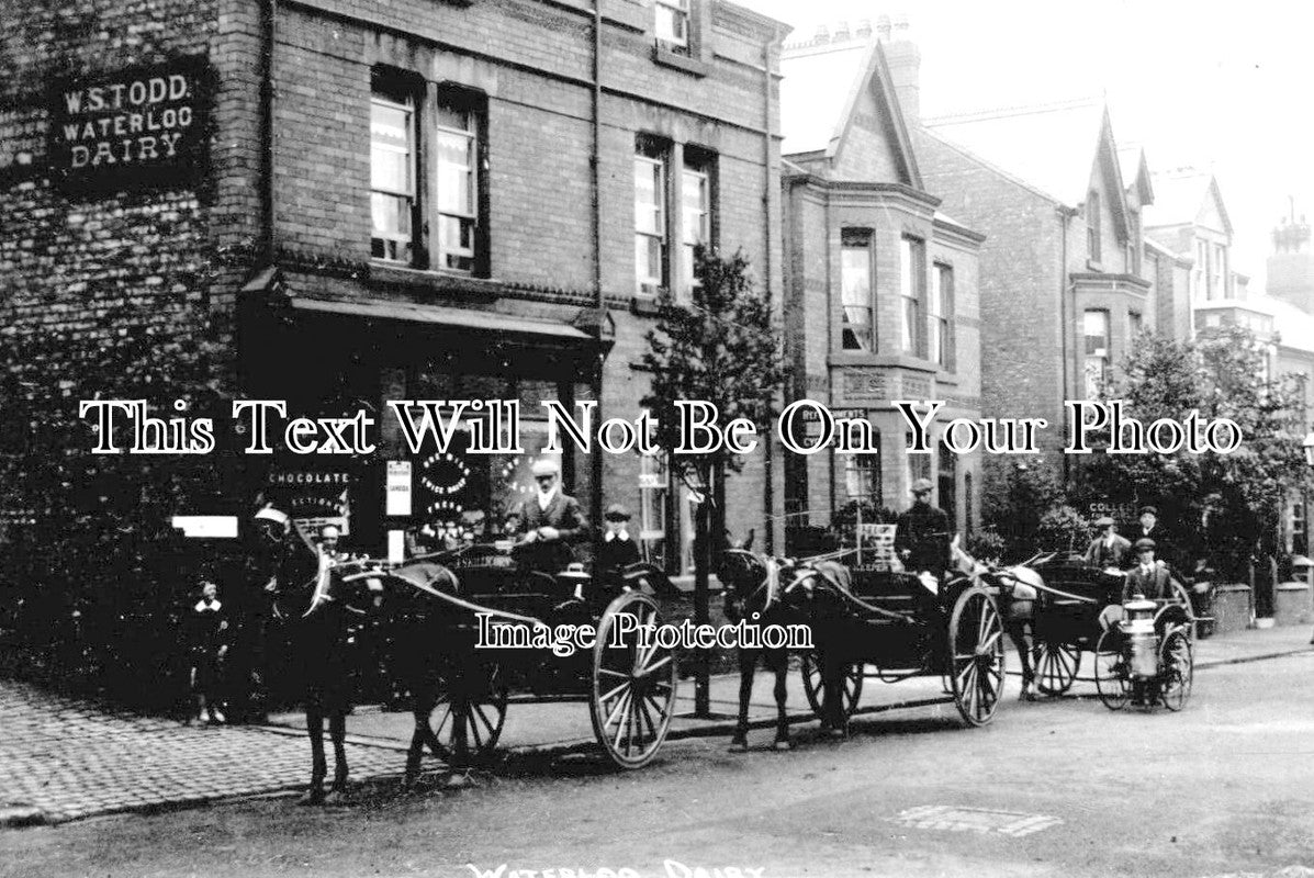 CH 1317 - Waterloo Dairy, Waterloo Road, New Brighton, Merseyside, Che ...