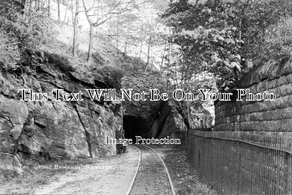 CH 1333 - Stone Brigands Retreat, Helsby Quarry, Cheshire – JB Archive