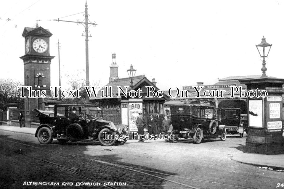 CH 1474 - Altrincham & Bowdon Railway Station, Cheshire – JB Archive