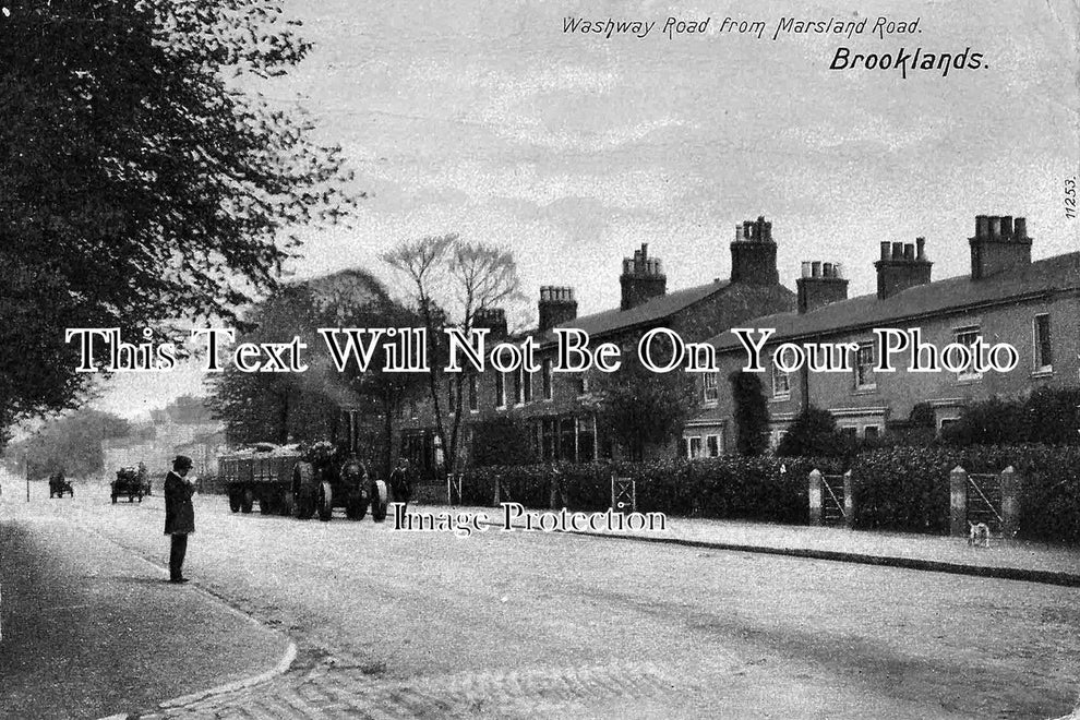 CH 165 - Washway Road from Marsland Road, Sale, Cheshire c1903 – JB Archive