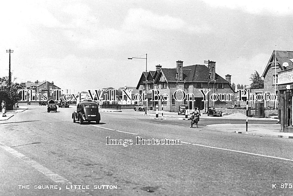 CH 1733 - The Square, Little Sutton, Cheshire – JB Archive