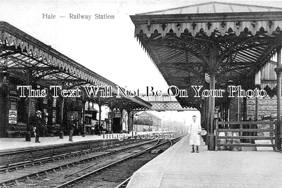 CH 1785 - Hale Railway Station, Cheshire – JB Archive