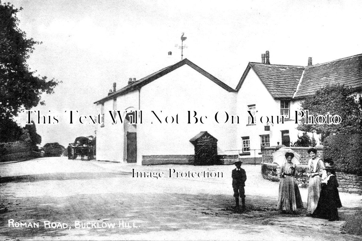 CH 1786 - Roman Road, Bucklow Hill, Cheshire – JB Archive