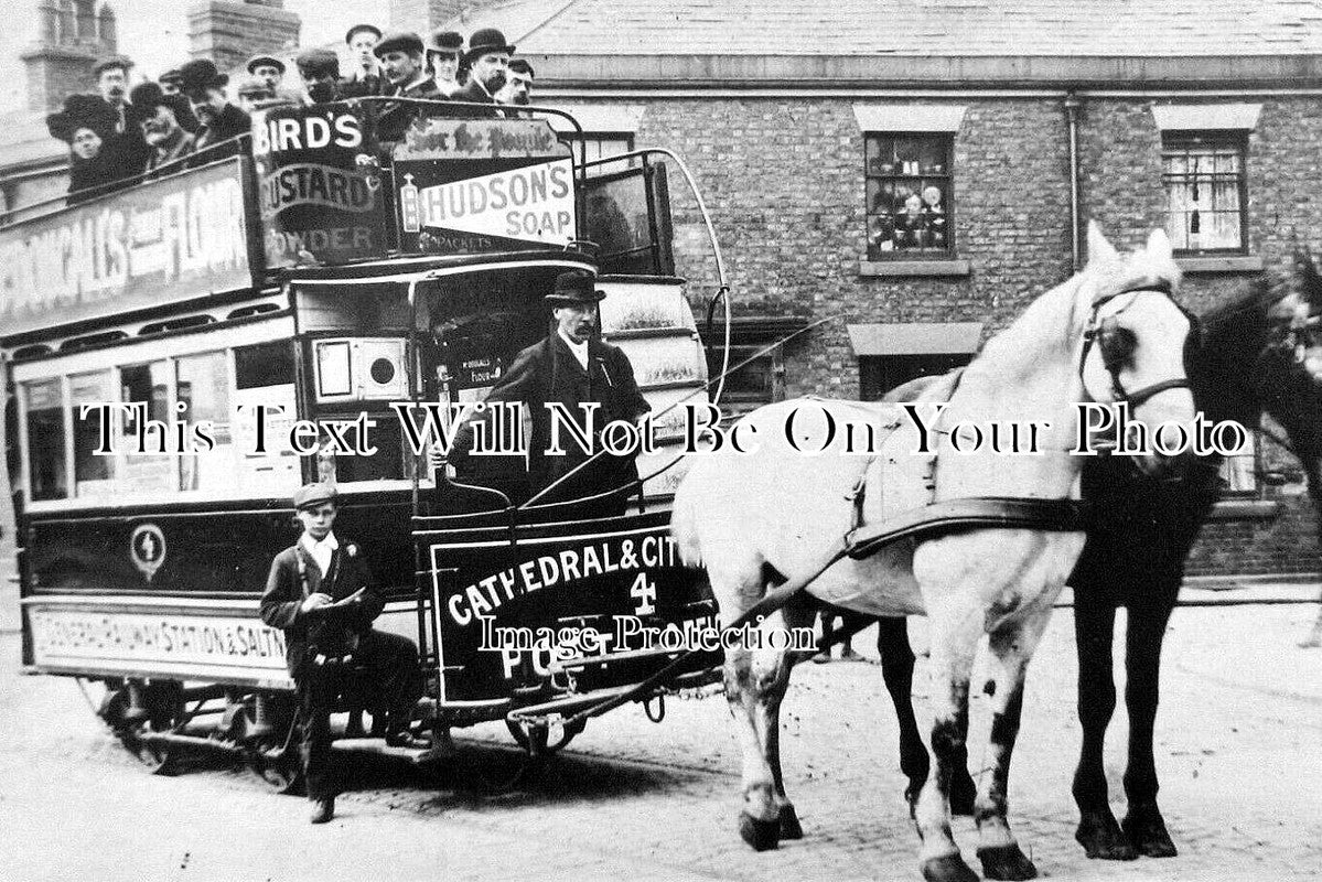 CH 2059 - Saltney Horse Tram Terminus, Chester, Cheshire – JB Archive