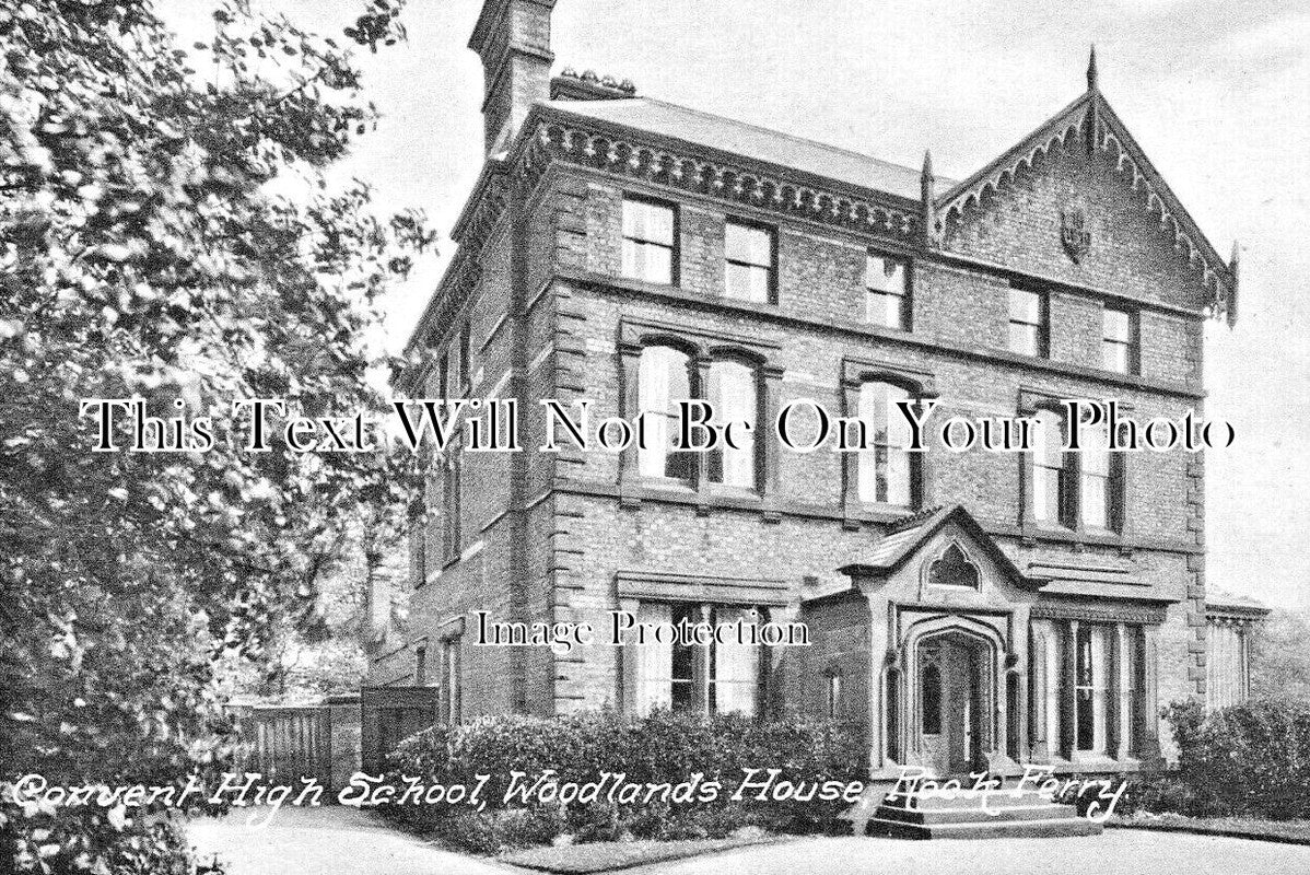 CH 2155 - Convent High School, Woodlands House, Rock Ferry, Cheshire ...