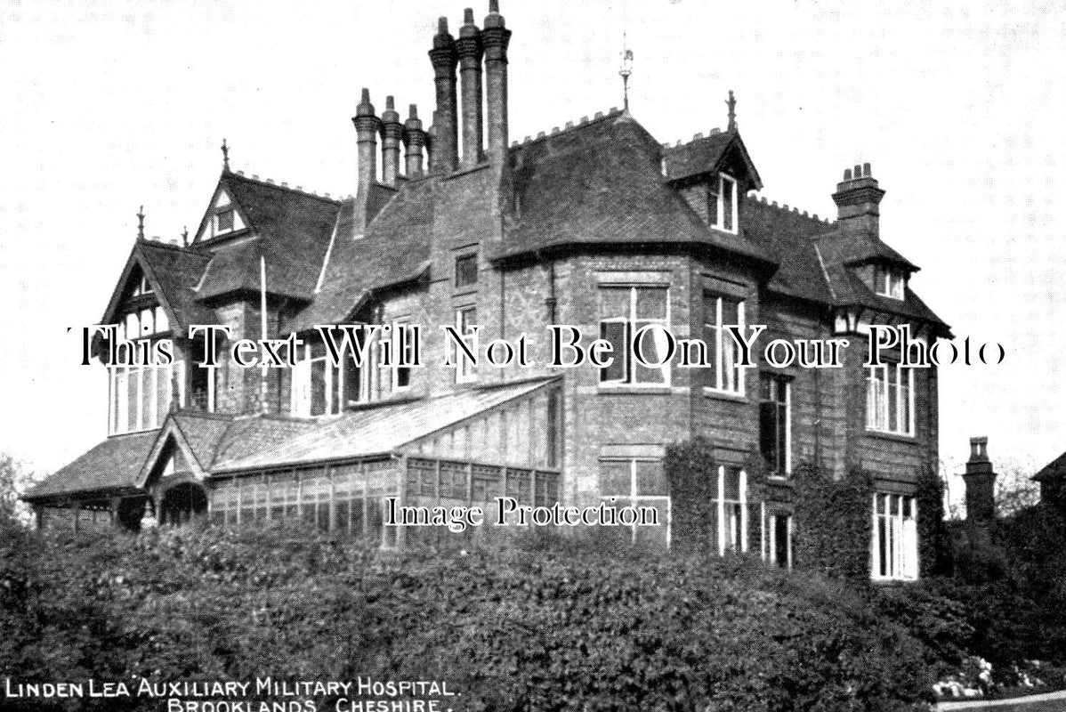 CH 2251 - Linden Lea Auxiliary Military Hospital, Brooklands, Cheshire ...