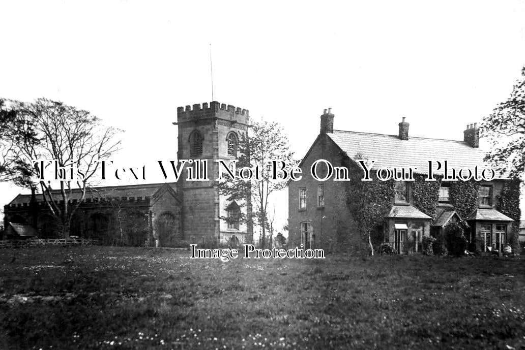 CH 2303 - Church & Vicarage, Weaverham, Cheshire c1920 – JB Archive