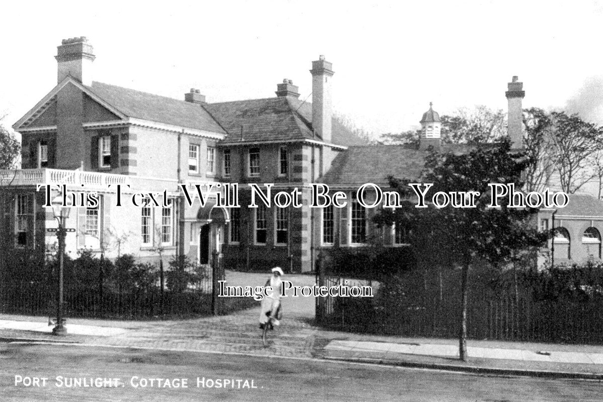 CH 2360 - Port Sunlight Cottage Hospital, Cheshire c1910 – JB Archive