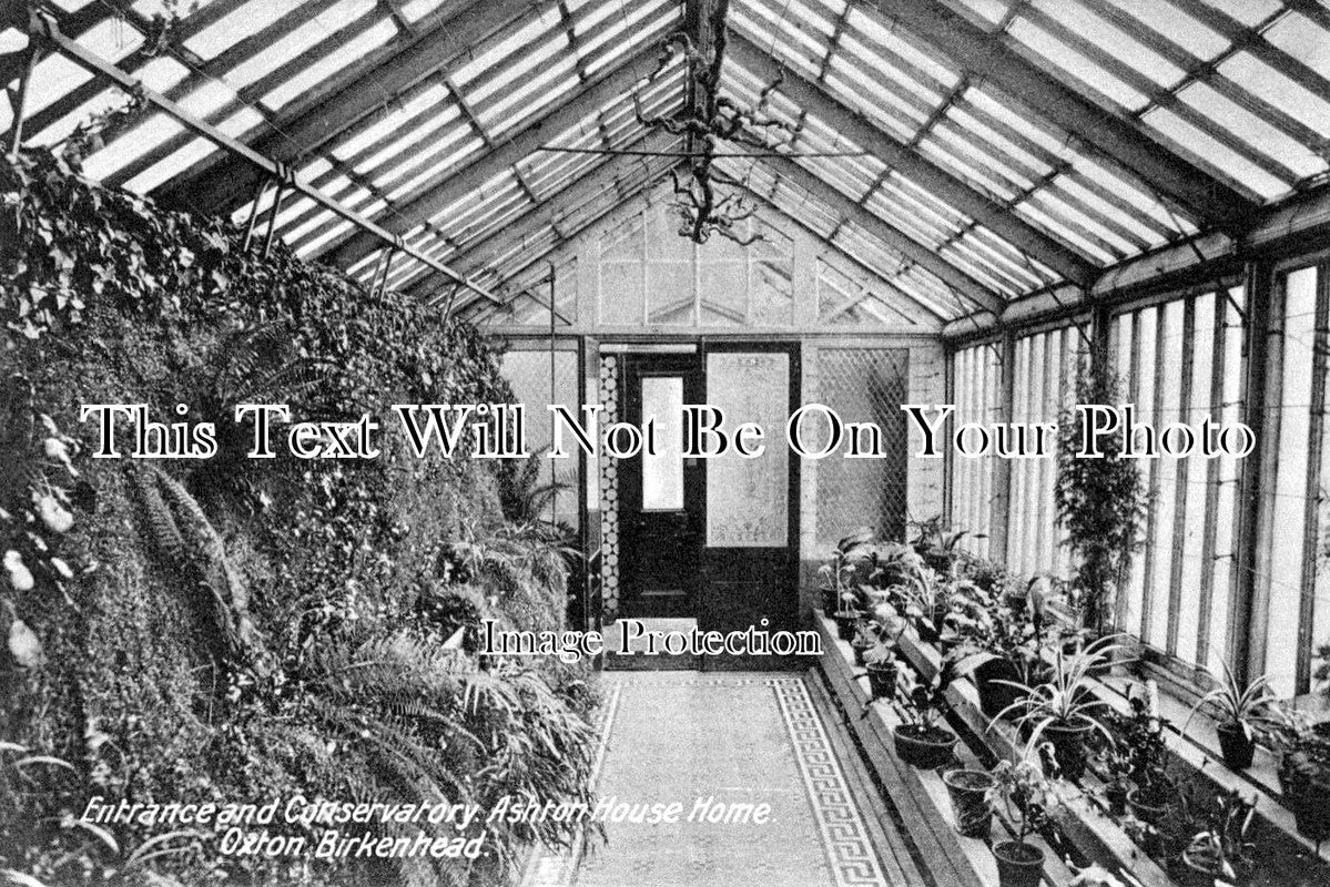 CH 2367 - Conservatory, Ashton House Home, Oxton, Birkenhead, Cheshire ...