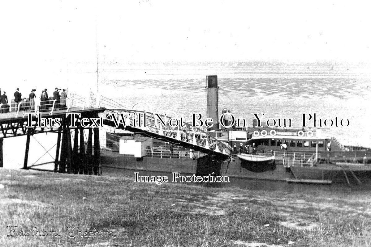 CH 2467 - Ferry Boat Landing, Eastham, Cheshire – JB Archive