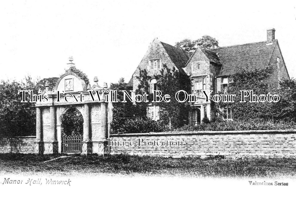 CH 2699 - Manor Hall, Winwick, Cheshire c1904 – JB Archive